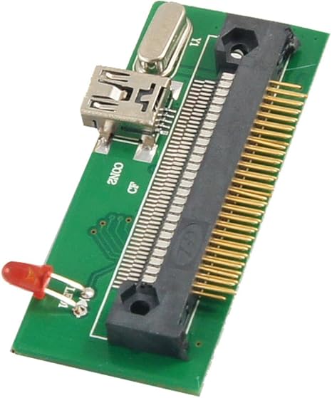 New ZIF CE or Micro IDE 1.8" 50 pin to Mini USB 2.0 Adapter Converter ...