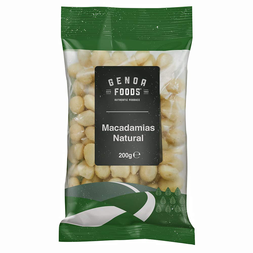 Genoa Foods Macadamias Natural, 200 g : Amazon.com.au: Pantry Food & Drinks