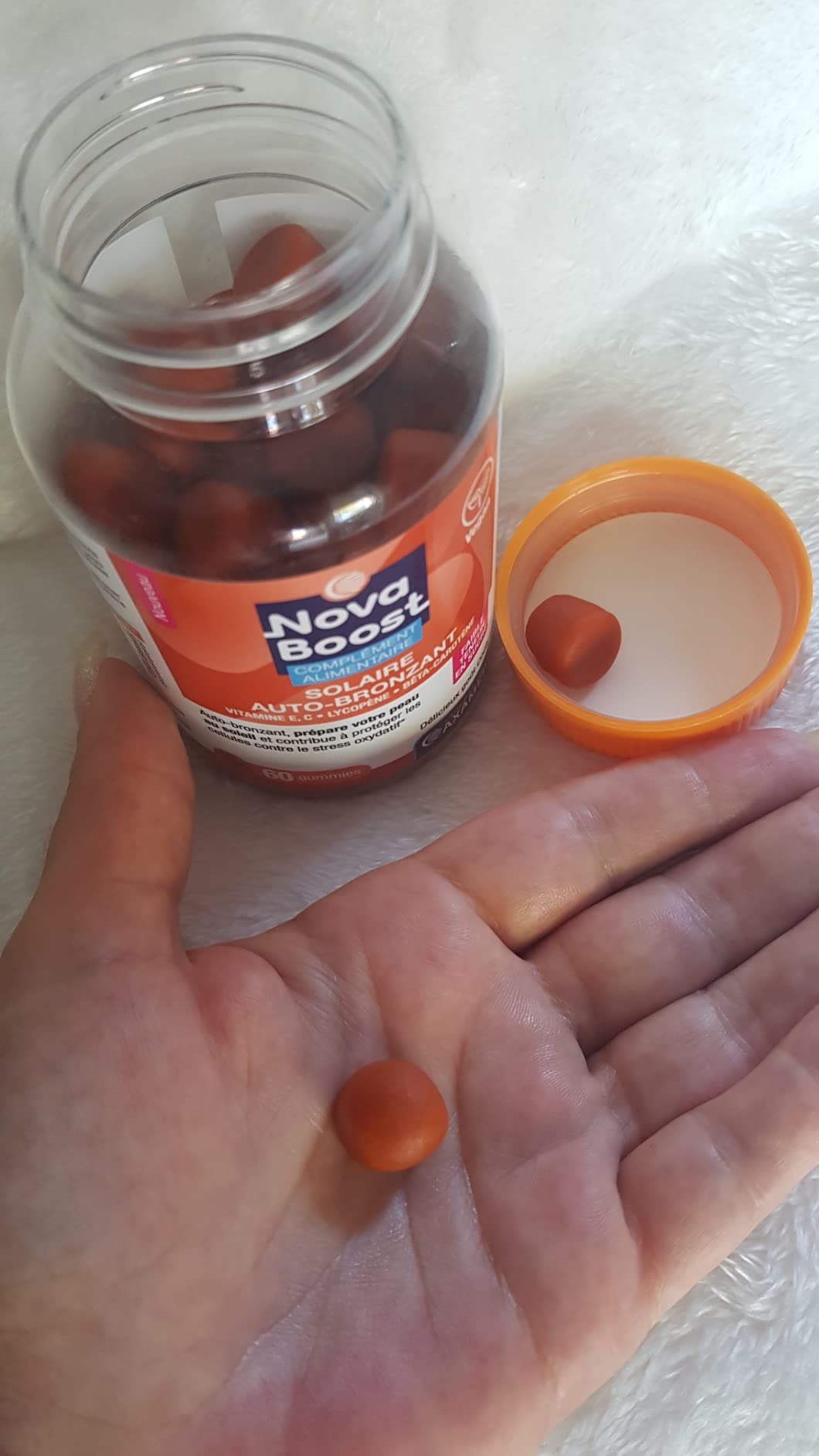 Novaboost - Complément Alimentaire - Gummies Auto-Bronzant - Saveur ...