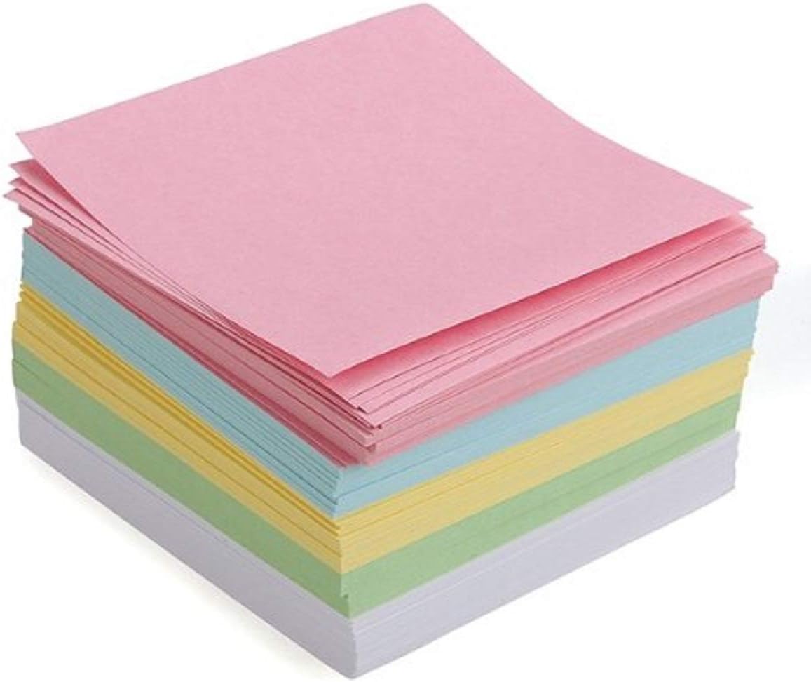 Amazon.com : VANRA Note Cube 4 x 4 Inch (Not Sticky) Memo Cube Refill ...