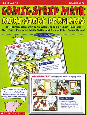 Comic-Strip Math: Mini-Story Problems: Greenberg, Dan: 9780439043830 ...