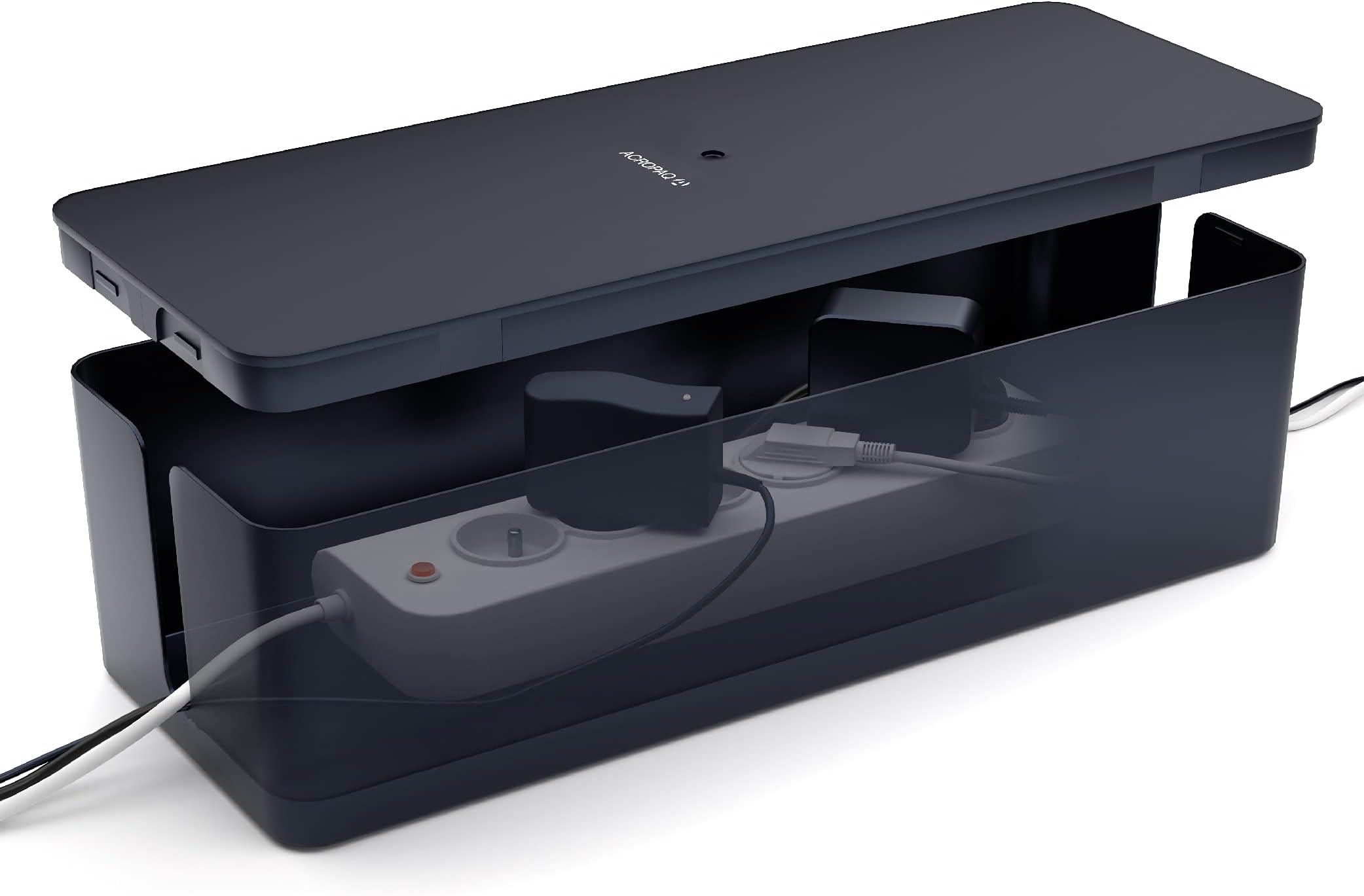 D-Line EU/CTUSMLB/SW Boîte de Rangement pour Câbles, Boîte Cache-Câble ...