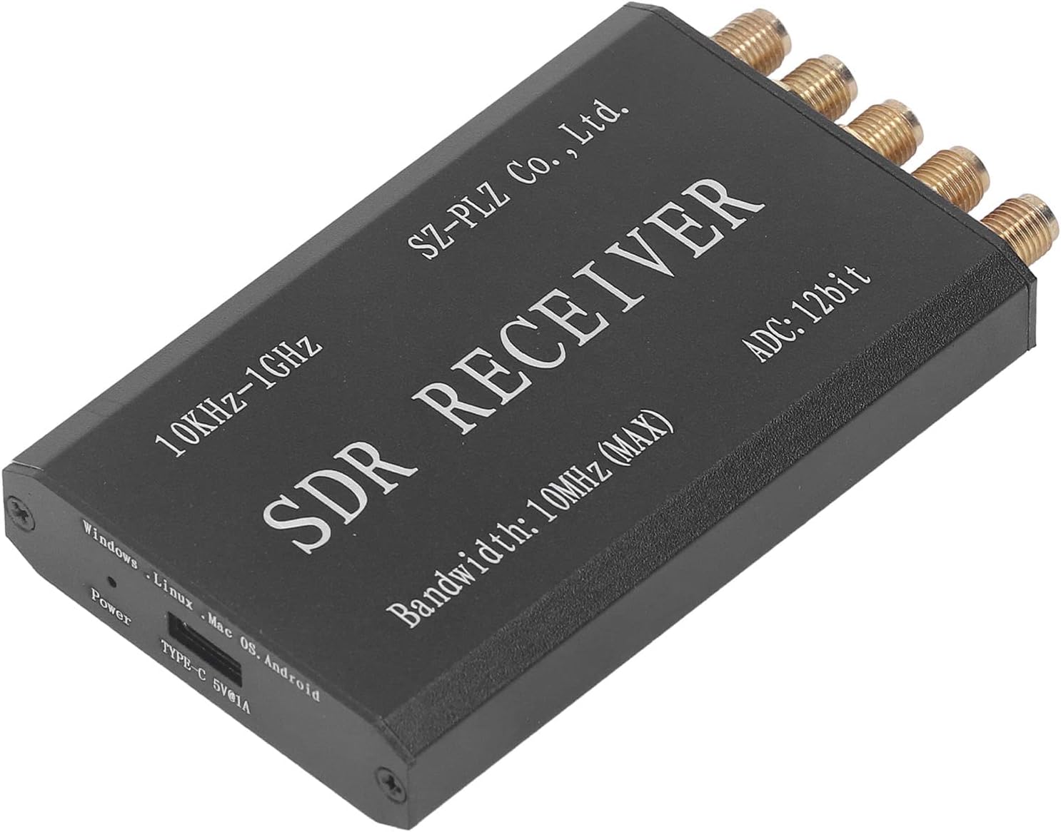 Amazon.com: 10K to 1GHZ SDR Receiver, 12bit 10Mhz Software Defined ...