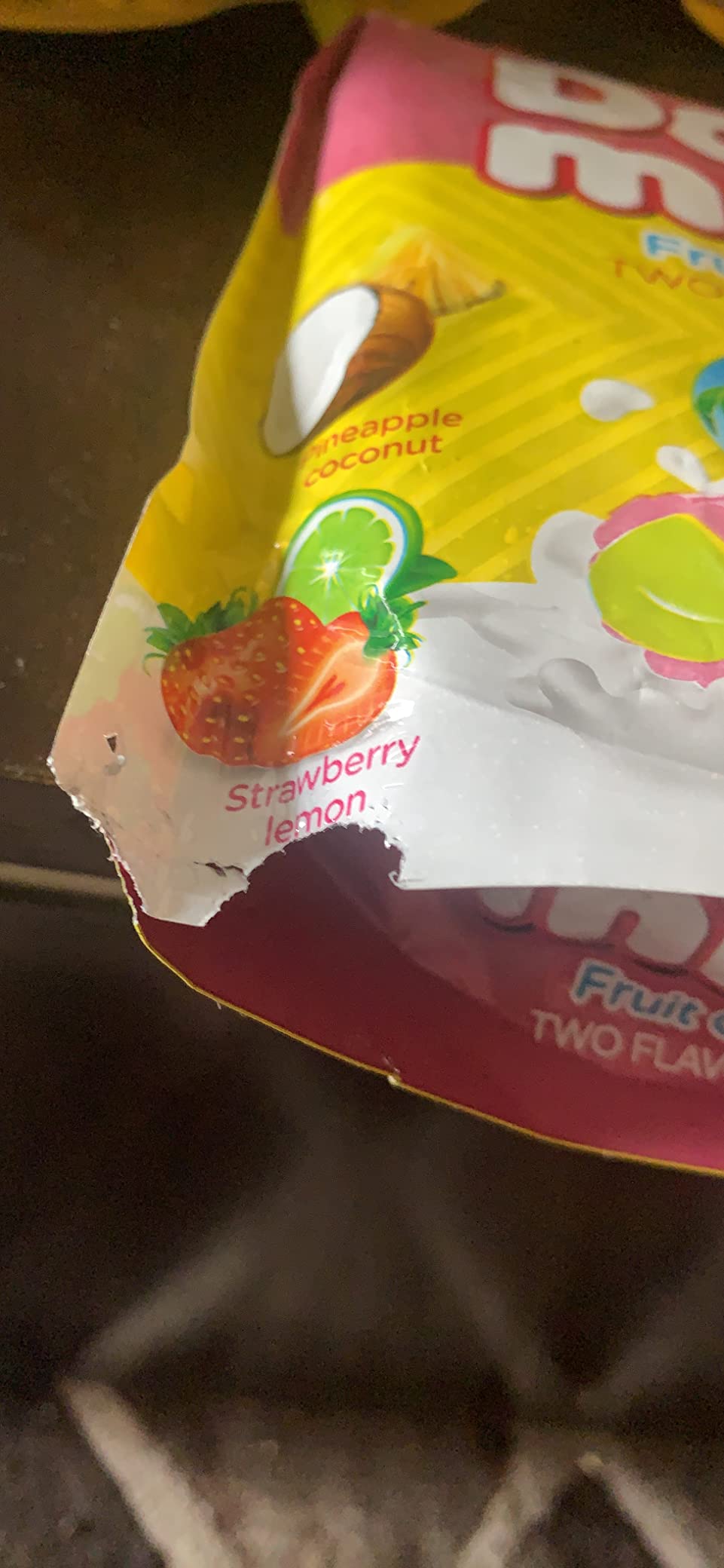 DOBIEE Fruit Punch Flavoured Centre Filled Candies 300 Candies (Pack Of ...