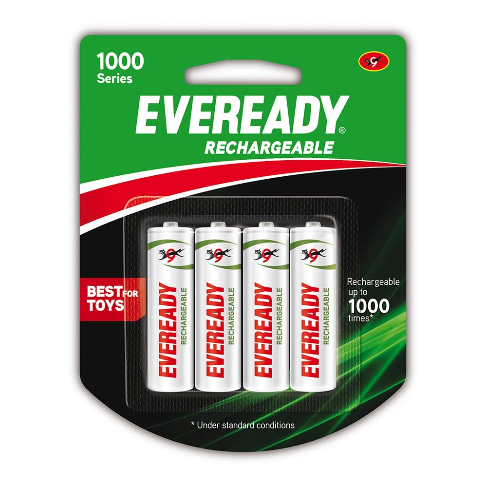 Eveready AA Rechargeable Battery 1000 Series