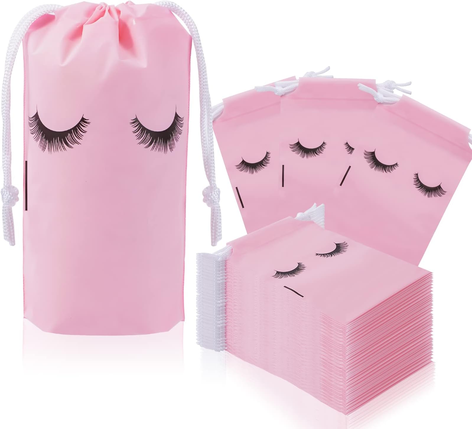 Amazon.com: Rohuis 50pcs Eyelash Aftercare Lash Bags for Clients ...