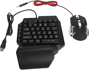 Amazon.com: Keyboard Mouse Converter Set, Programmable Plug and Play Burst Function Wired ...