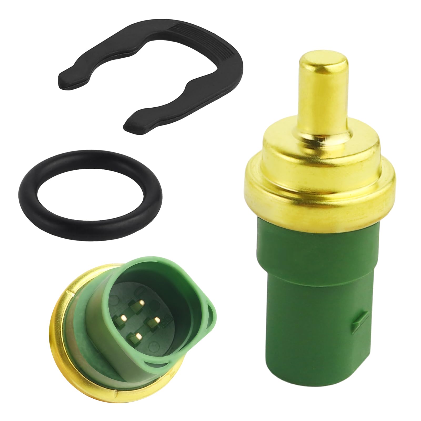 FLYPIG 059-919-501A Green Coolant Temperature Sensor Water Temp Switch ...