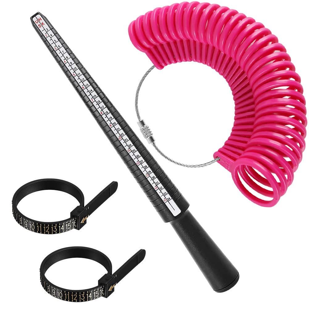Amazon.com: Ring Sizer Measuring Tool, Accmor Ring Sizing Mandrel ...