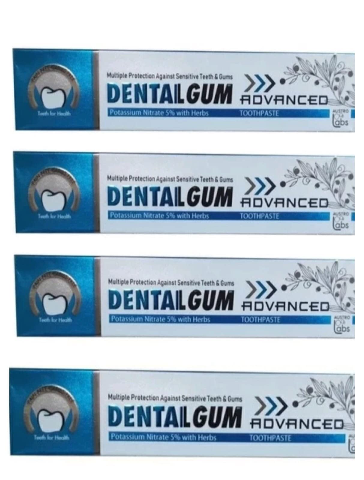 Buy Austro Dental Gum Advanced Gum Care Toothpaste Pack - 4 Online at ...
