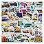 Amazon.com: United States Map Stickers,50Pcs Funimost Travel USA ...
