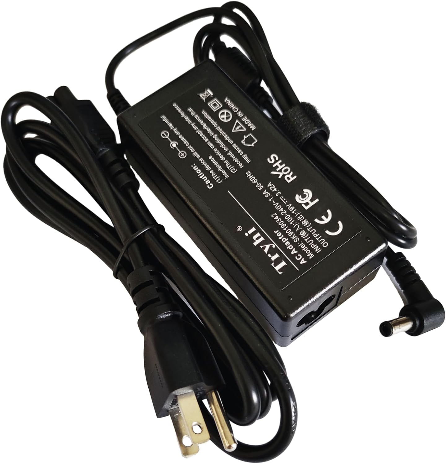 Laptop Charger AC Power Adapter for Gateway ADP-65HB AB ADP-65HB BB M ...