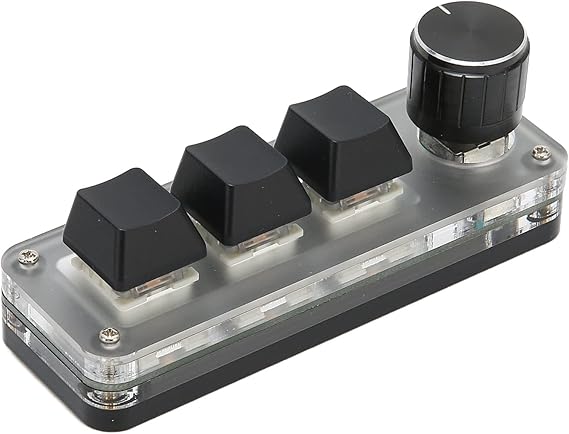 Amazon.com: Macropad, Copy Paste Keyboard, 3 Key Small Keypad ...