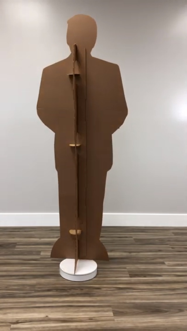 Watch Advanced Graphics Donald Trump Life Size Cardboard Cutout Standup ...