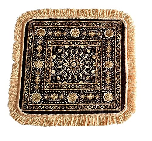 PHF Chenille Pooja / Praying mat /Aasan for Sitting in Temple, Home ...