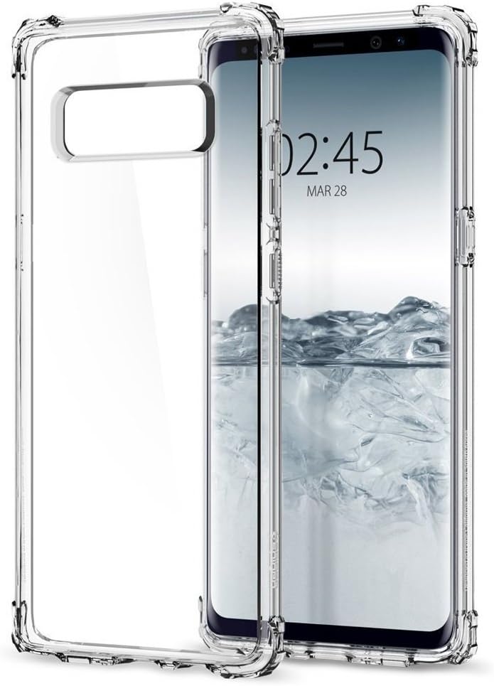 REY Funda Anti-Shock Gel Transparente para Samsung Galaxy Note 8 ...