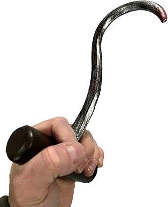 Rubber Johnnies , Butchers Meat Hook, Fake Weapon, Scary Blood Stained ...