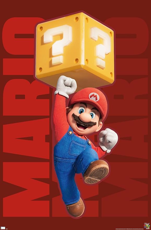 Amazon.com: Trends International The Super Mario Bros. Movie - Mario ...