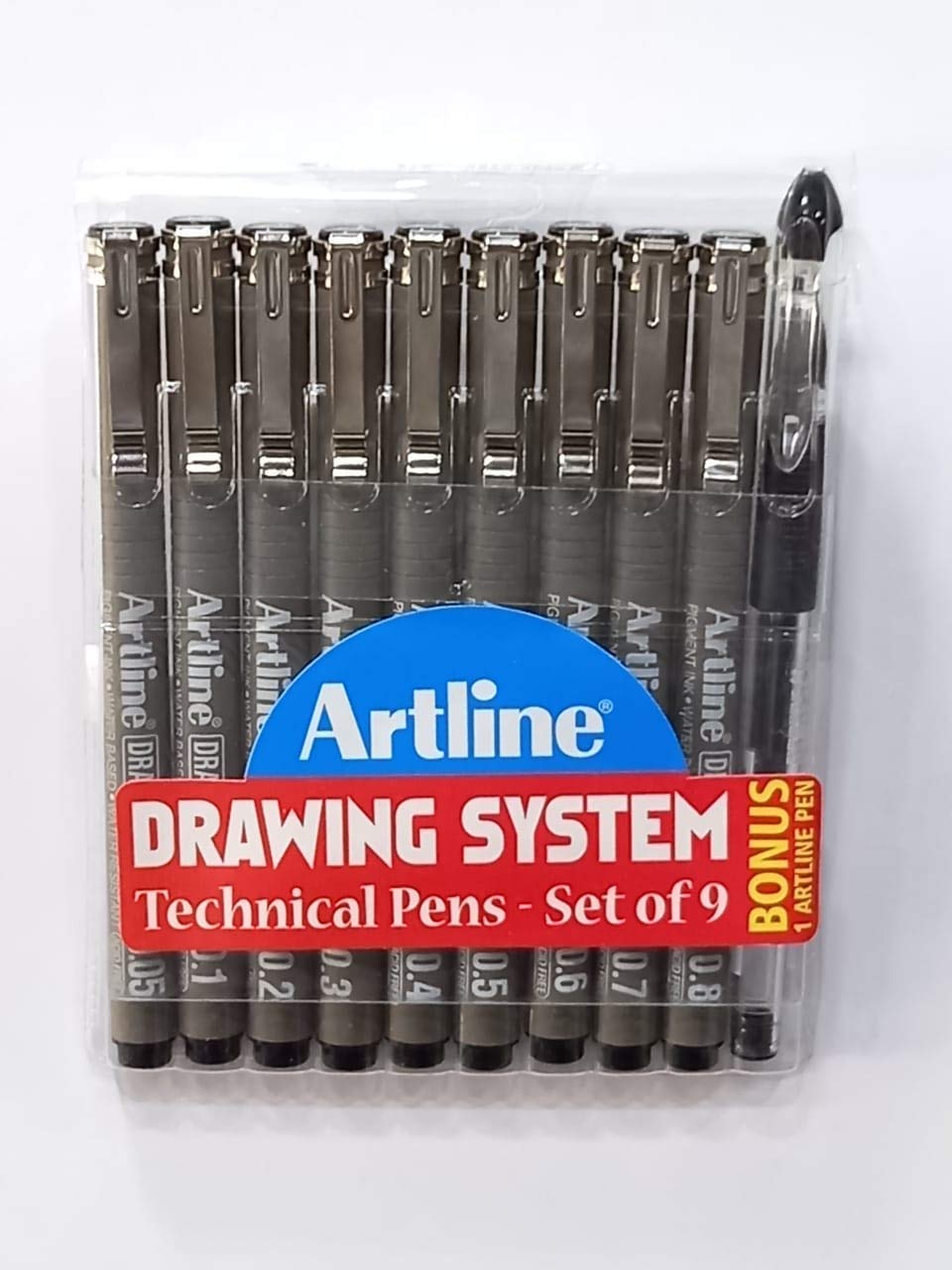 Artline Drawing System Fineliner Pen | Acid Free | Water Based ...