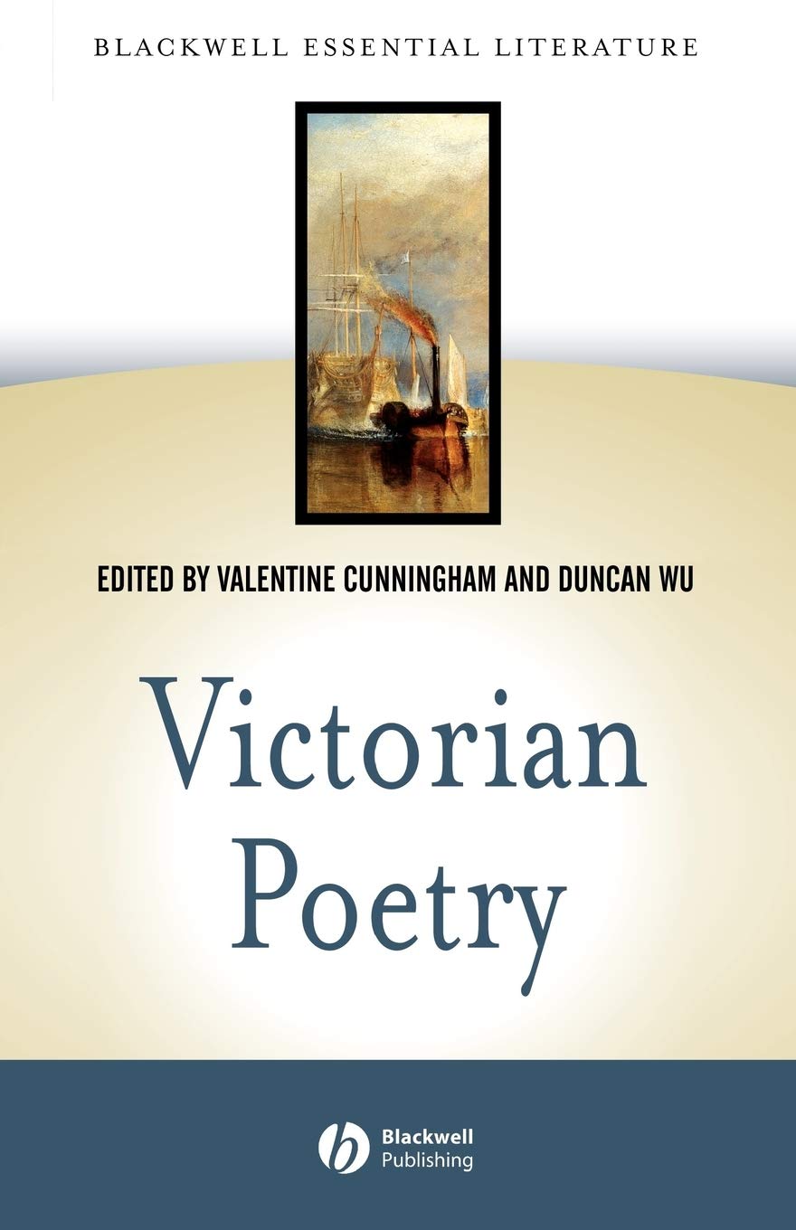 Victorian Poetry: Cunningham, Valentine, Wu, Duncan: 9780631230762 ...