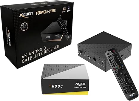 Amazon.com: ACECONN XCONN Forever X-Cyber 4K TV Box Super Box Android ...