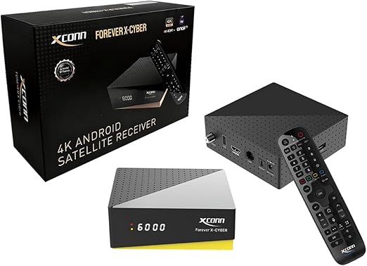 Amazon.com: ACECONN XCONN Forever X-Cyber 4K TV Box Super Box Android ...