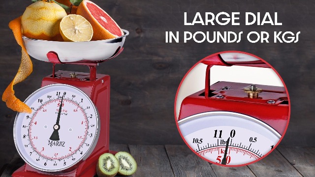 Watch Marliz Mechanical kitchen scales, antique and retro design on ...