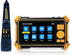 Monitor de testador de CFTV 5 polegadas 5 em 1 testador de câmera ip ...