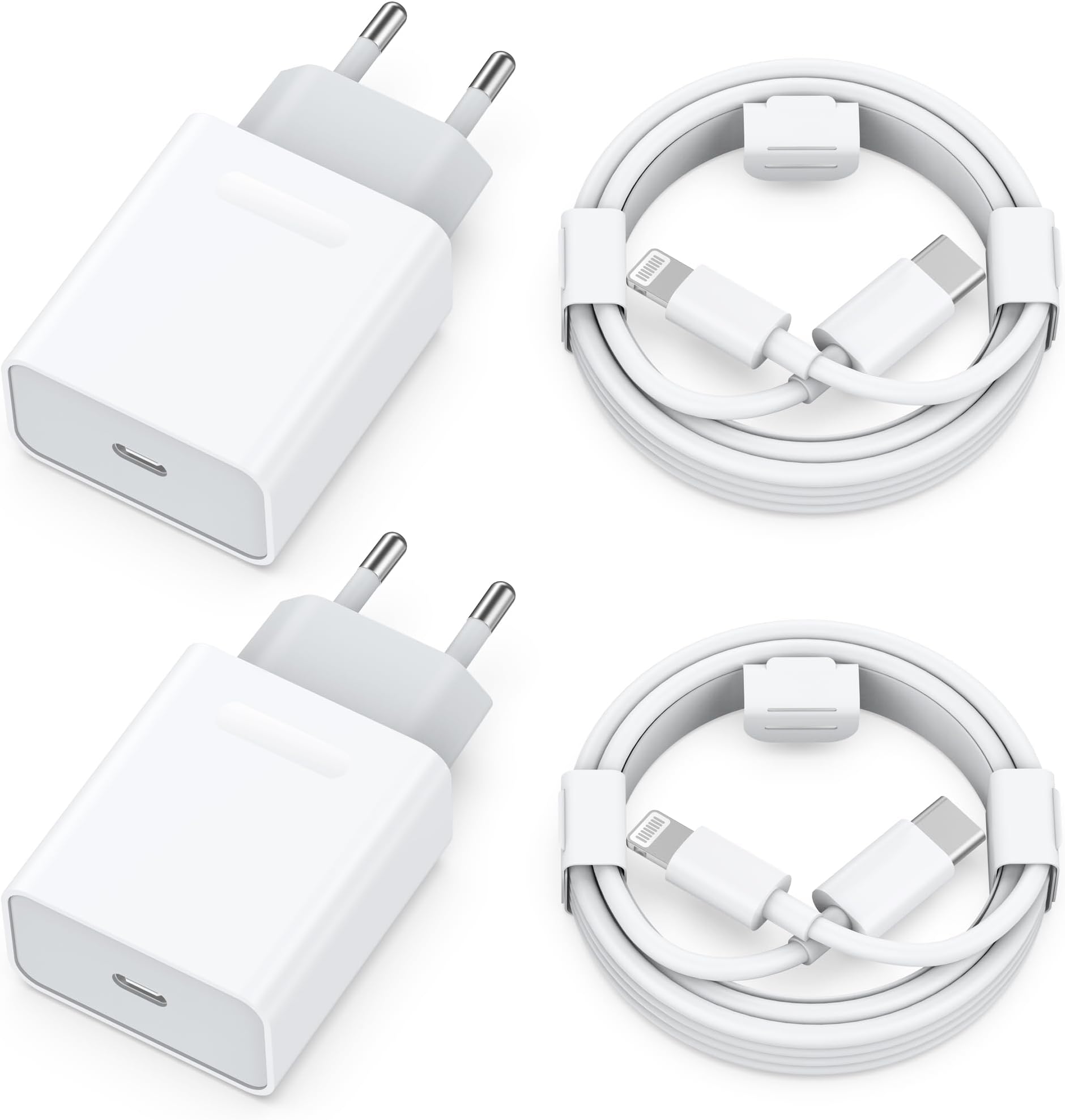25W Schnellladegerät und Ladekabel für iPhone 14/14 Plus/14 Pro/14 Pro ...