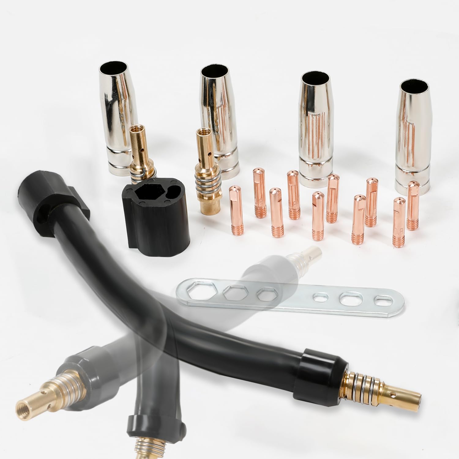 360 Flexible Mig Welding Neck, Flexible Mig Extension, 035Inch 0.9mm M6 ...