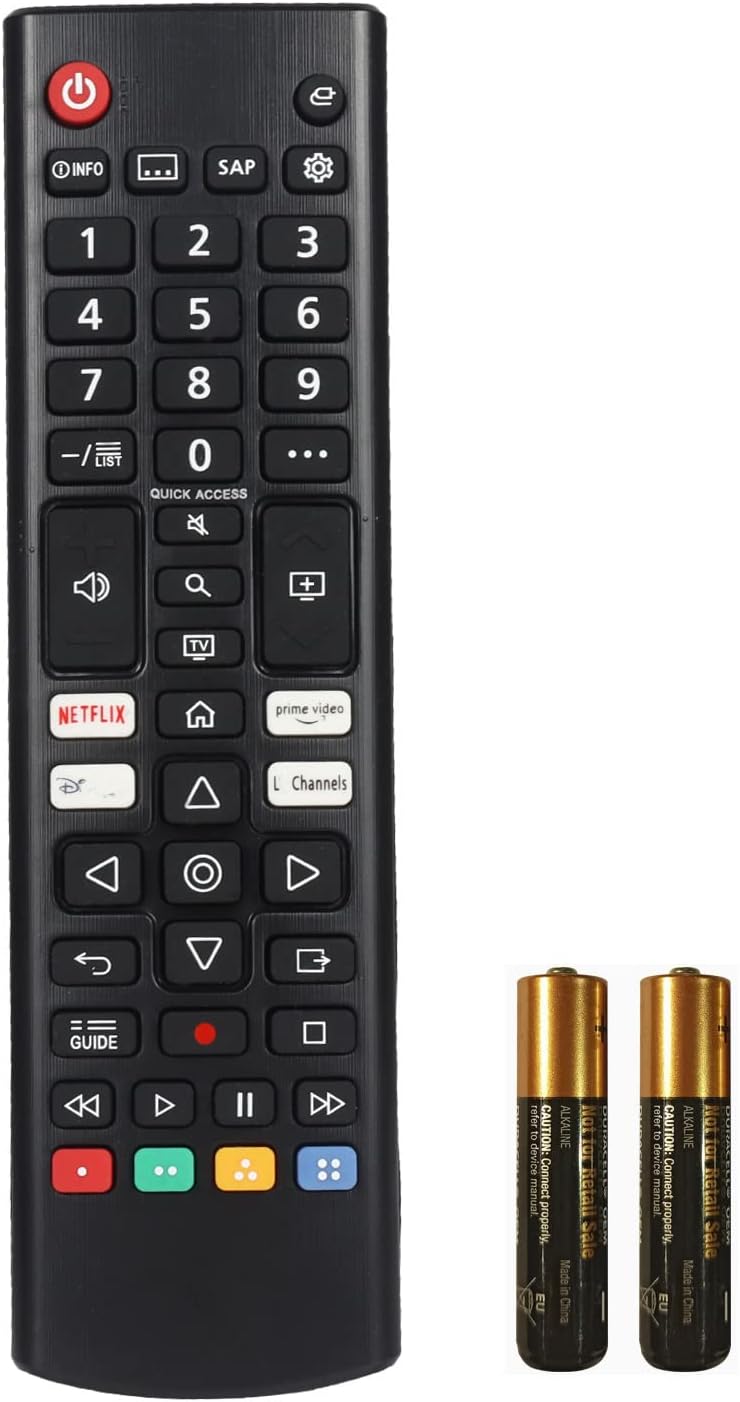 Amazon.com: AKB76037601 Universal Remote Control Compatible with LG LED OLED LCD Smart TV, 4K 8K ...