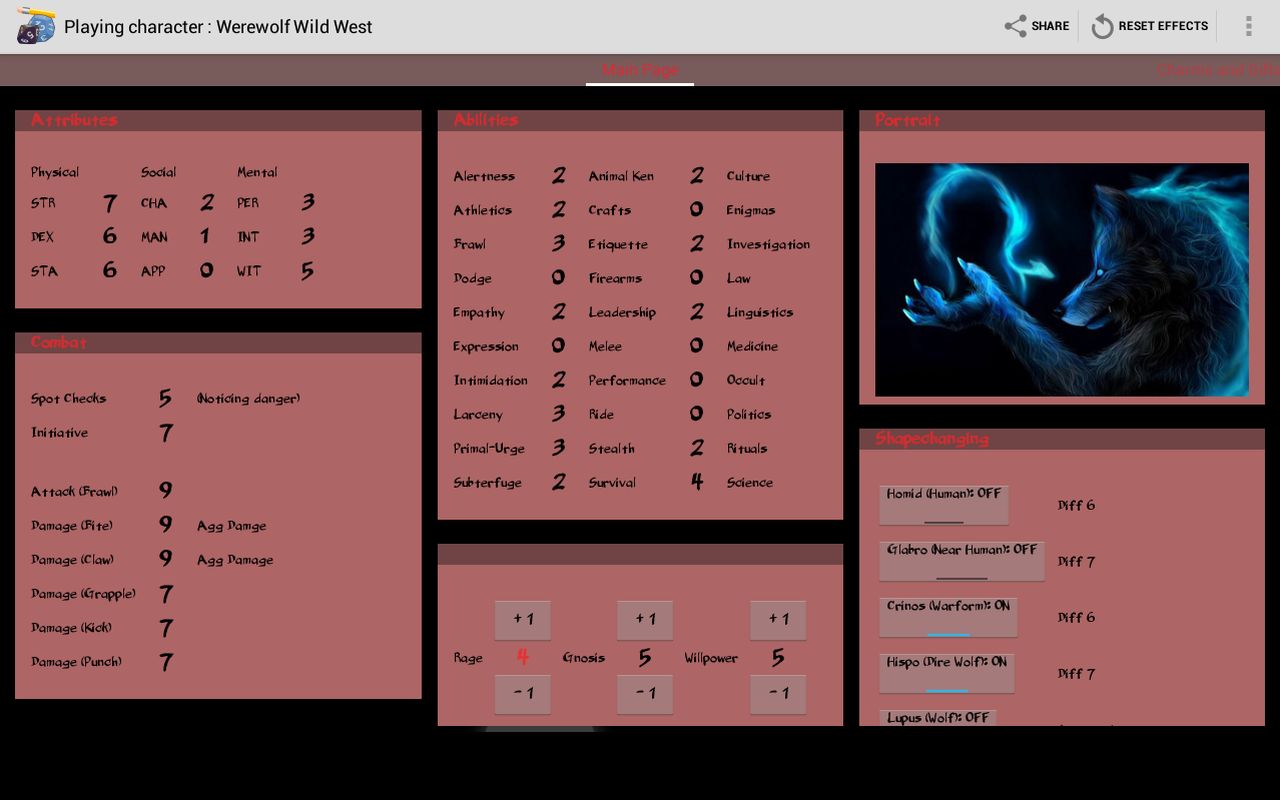 RPGenius: Character Sheets - App on Amazon Appstore