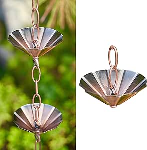 Amazon.com: WEBSID Diverter Downspouts,Gutter Rain Chains for Outside ...