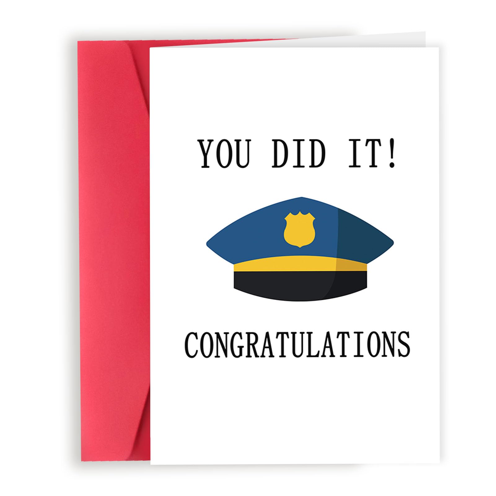 Police Academy Graduation Card