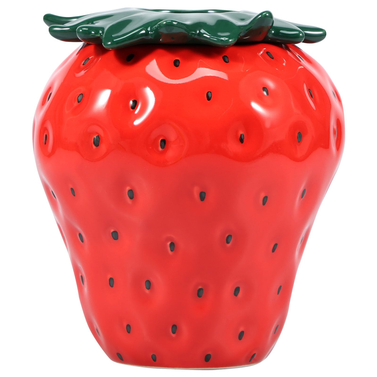 Amazon.com: PTMTFYL Strawberry Vase, Strawberry Shaped Planter Pot with ...
