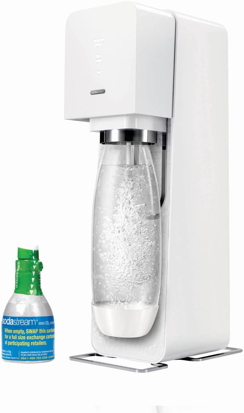 Amazon.com: SodaStream Gaia Sparkling Water Maker, Black: Home & Kitchen