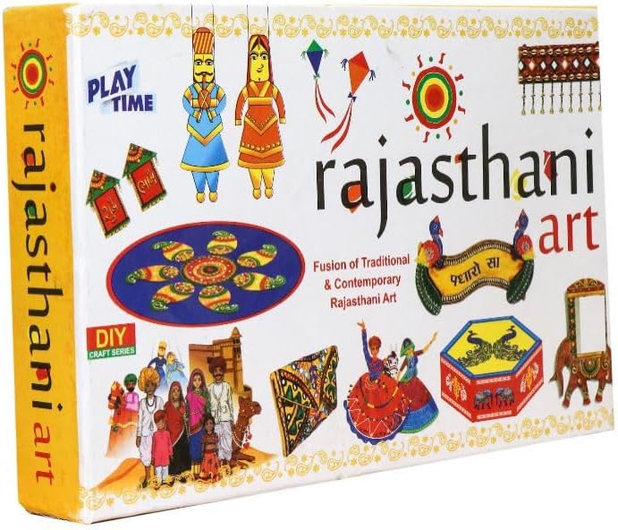 FUN CLASSIC TOYS | Fun Play TIME | Rajasthani Art Game : Amazon.in ...