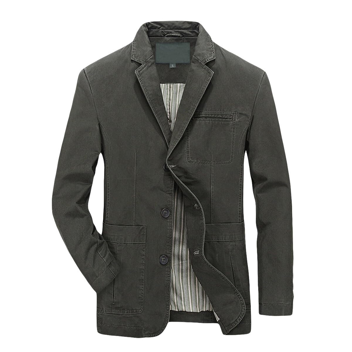 Cloudstyle Mens Casual 2 Buttons Slim Fit Jacket Lightweight Formal ...