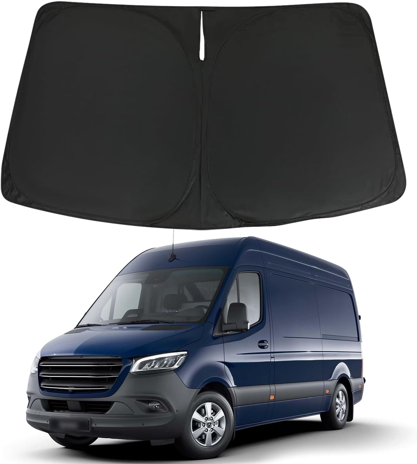 Amazon.com: Custom Windshield Sunshade for Dodge/Freightliner/Mercedes ...