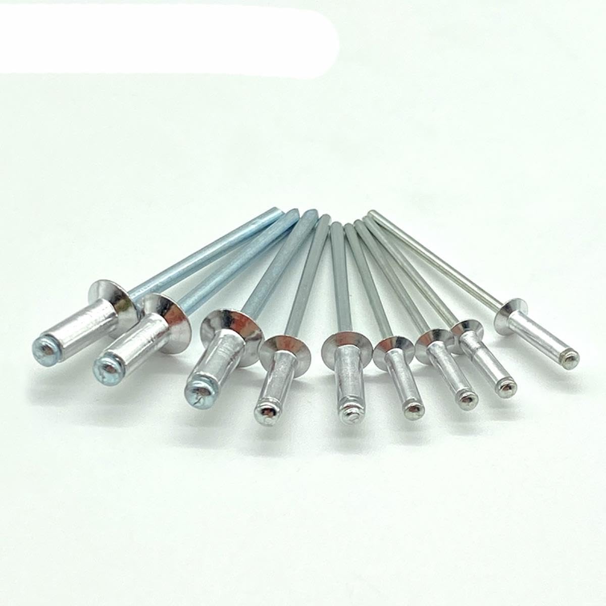 50/30/20pcs Blind Rivets Aluminum Alloy M2.4 M3.2 M4 M5 Aluminum Blind ...