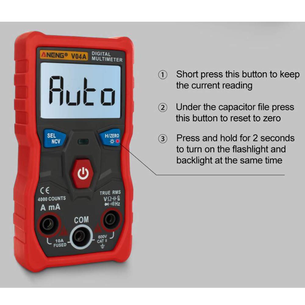Buy ANENG V04A Measurement Digital Multimeter Testers Automotive ...