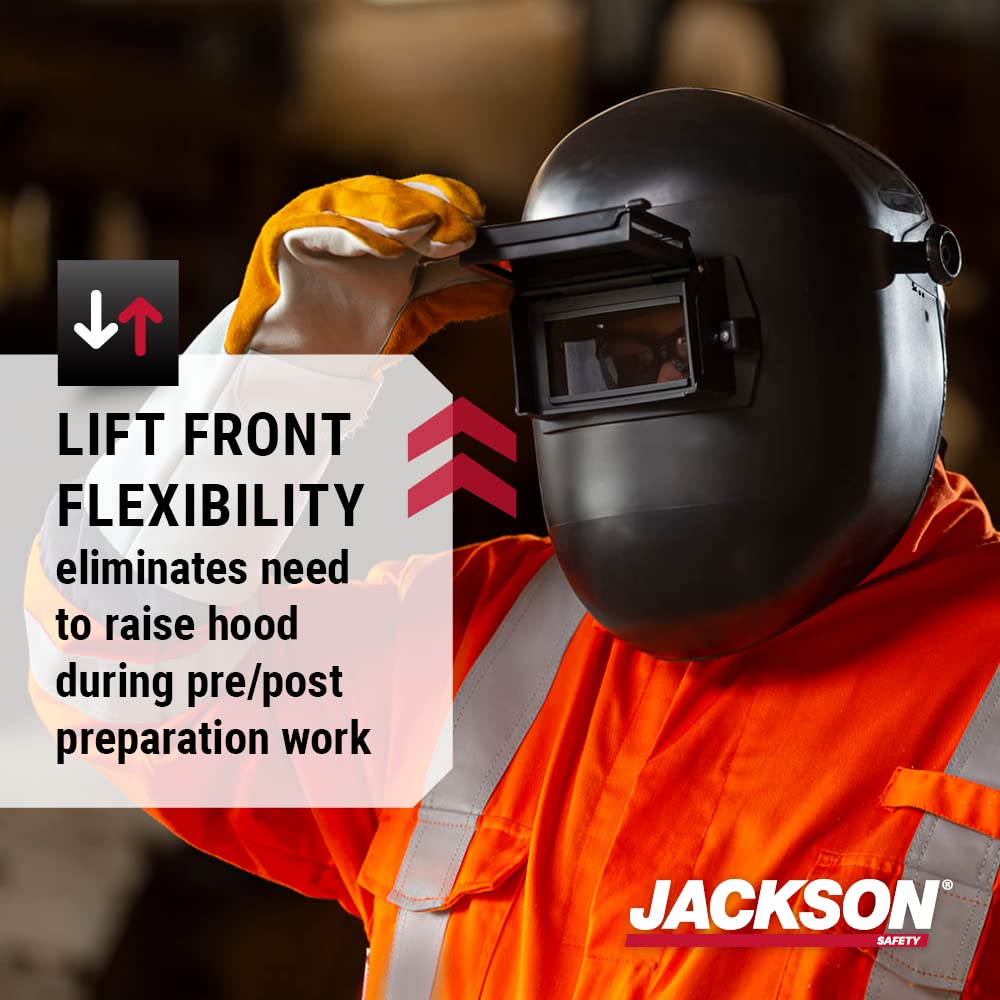 Jackson Safety PL 280 Welding Hood for Pipeline - Flip Front Welding ...