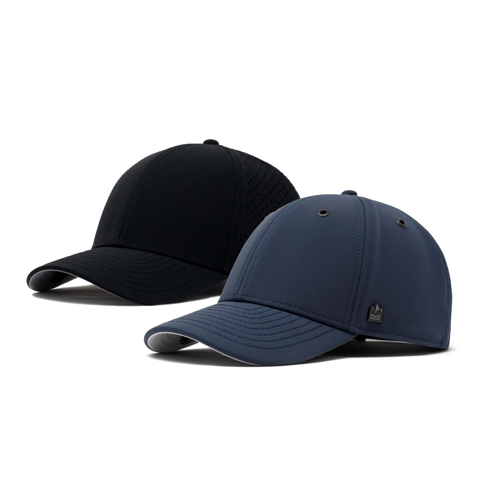A-Game Hydro & A-Game Infinite Thermal Hat Bundle, Black & Navy, 2-Pack ...