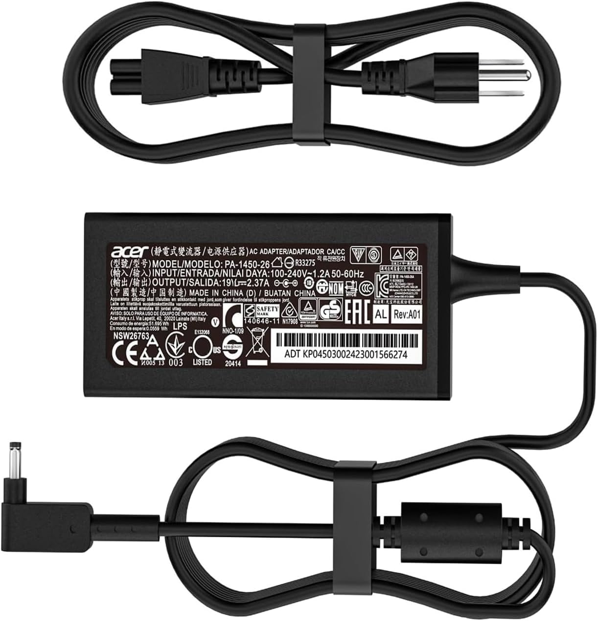 Amazon.com: Genuine 19V 3.42A 5.51.7 65W for Chicony Laptop Charger for ...
