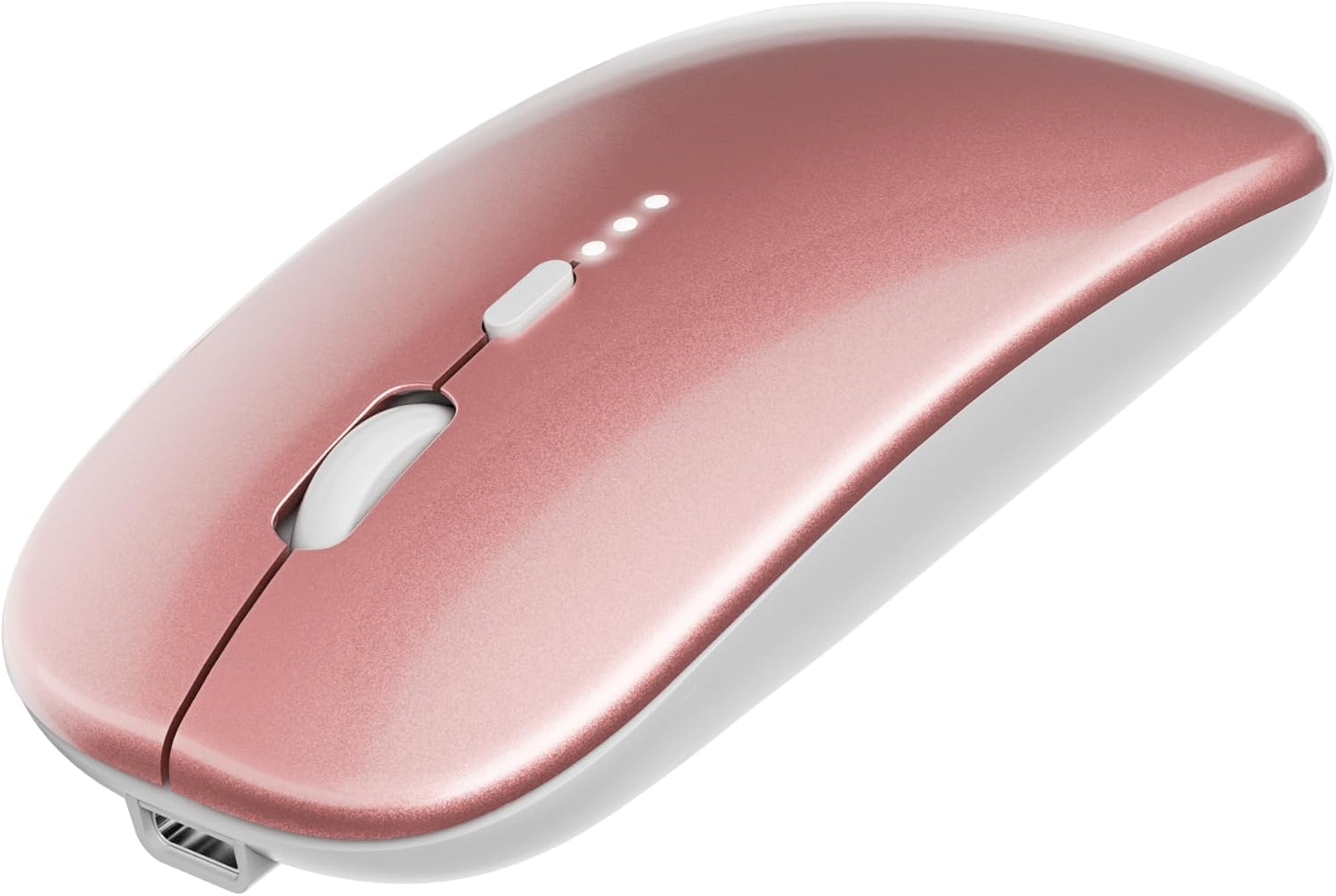 Amazon.com: QIJIAYI Slim Rechargeable Wireless Silent Mouse – 2.4G ...