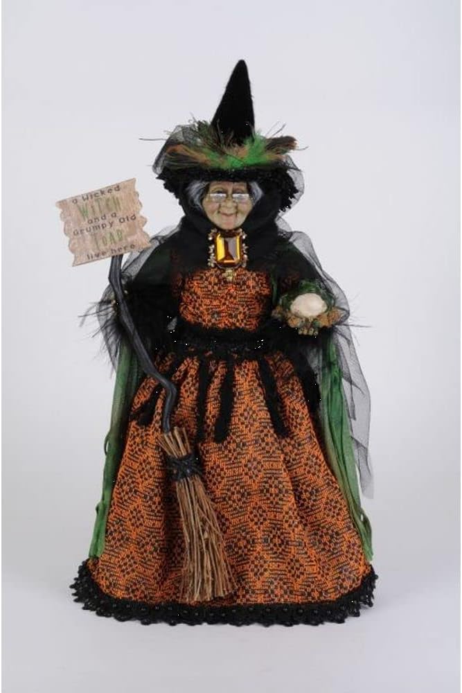 Amazon.com: Karen Didion Grumpy Toad Witch : Home & Kitchen