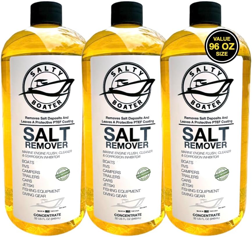 Amazon.com: Salty Boater Salt Off Concentrate - 96 fluid ounces - Salt ...