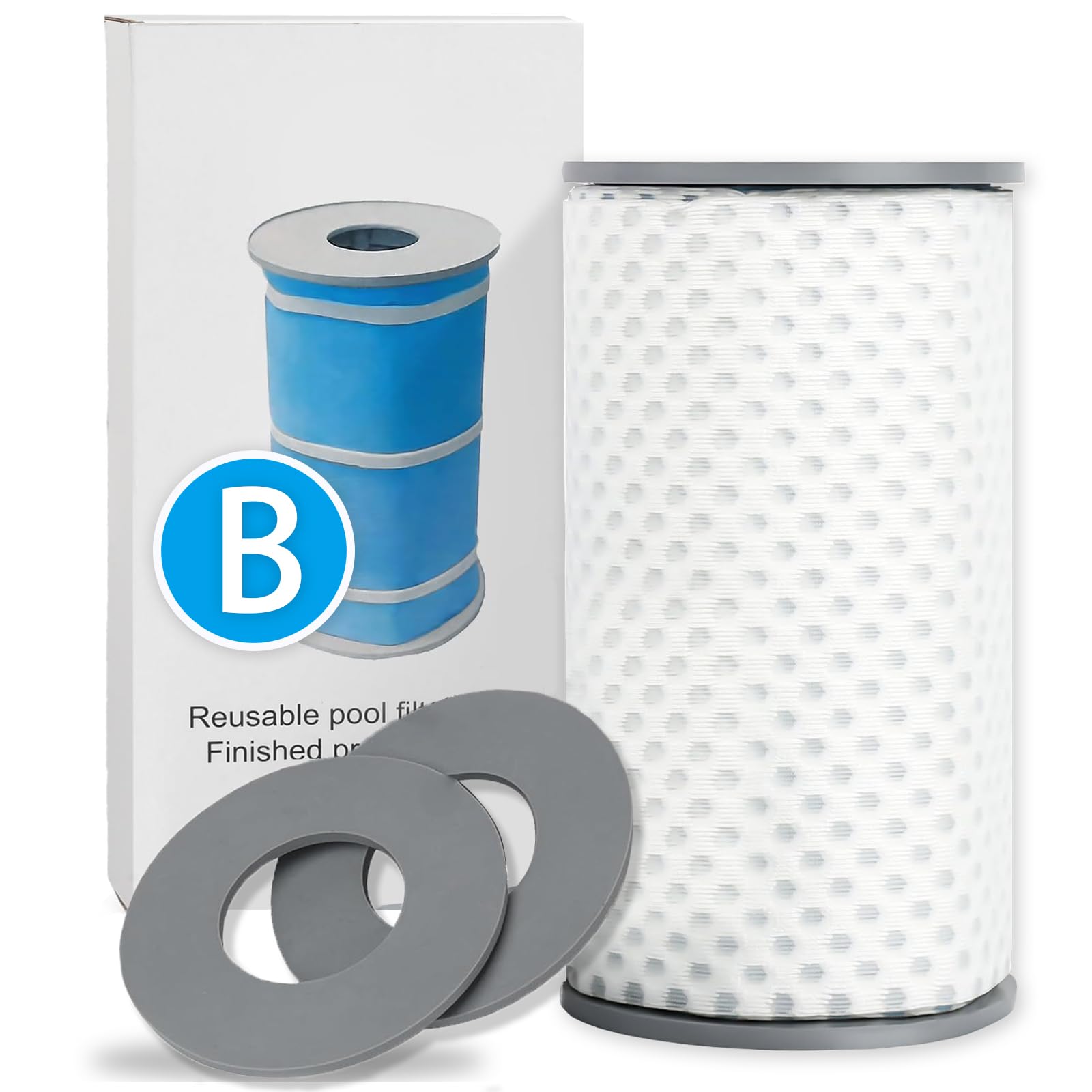 Amazon.com : Weidy Type B Pool Filter, for Intex 29005E Pool Filter B ...