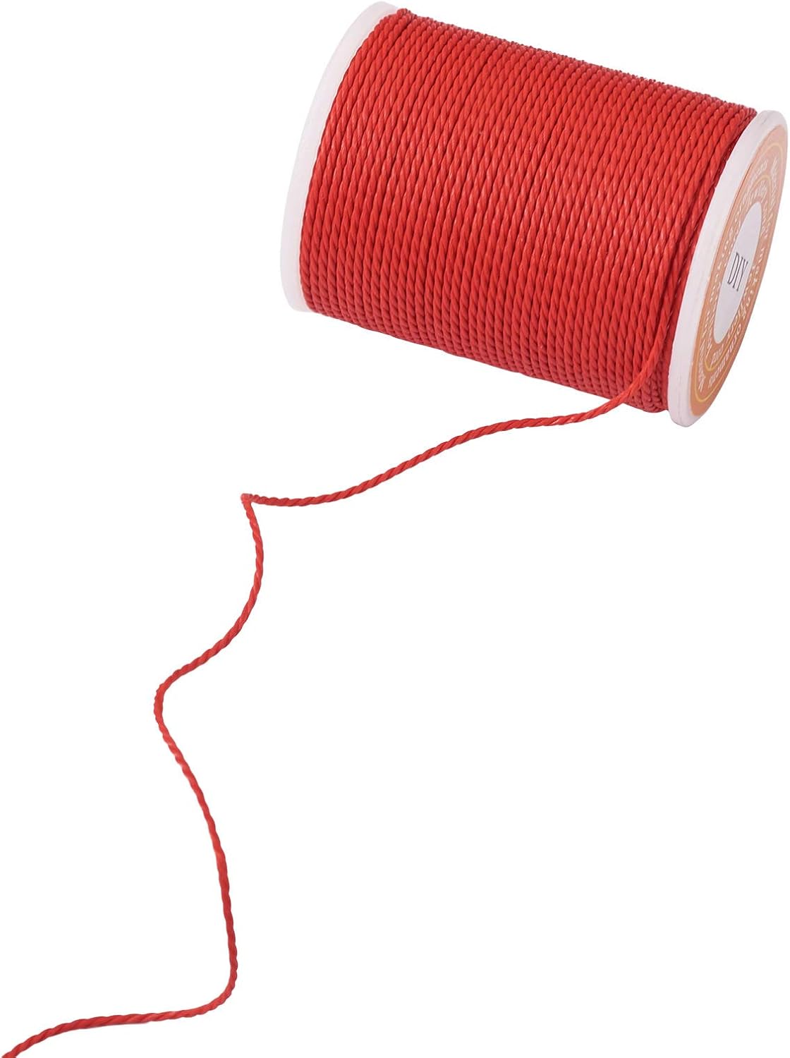 Beadthoven 108 Yards 1mm Waxed Polyester Cords 9 Rolls Macrame Twine ...