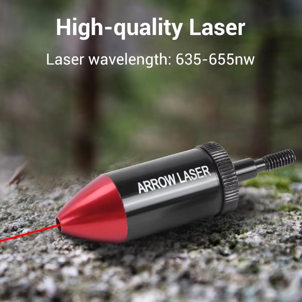 Snapklik.com : GOTICAL Arrow Laser Sight Tactical Archery Bore Sight ...